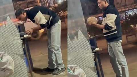 ചുട്ടെടുക്കും മുന്നെ ചപ്പാത്തിയില്‍ തുപ്പി; തട്ടുകടയിലെ വീഡിയോ വൈറല് ...