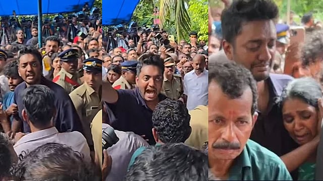 'മാറി നില്‍ക്കെടോ, നിങ്ങള്‍ക്ക് എന്താ വേണ്ടത്'; മീഡിയയുടെ ഉന്തും തള്ളും ...