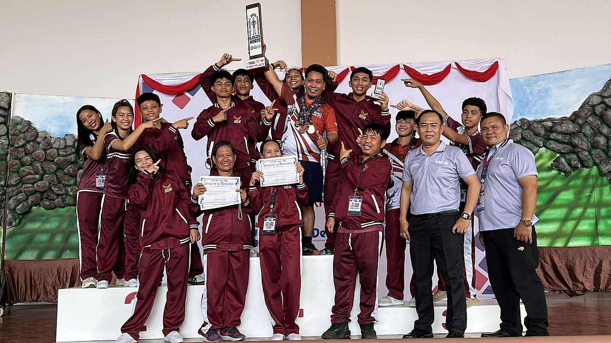 Davao Eagles overall 2025 Palarong Pambansa wushu champs