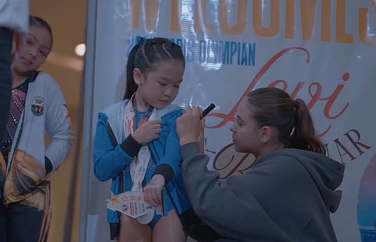 Olympian Levi Jung-Ruivivar graces Davao Gymnastics Cup