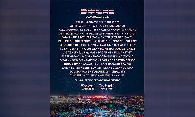 Kyle Domingo joins Do LaB lineup at Coachella 2026 Weekend 2