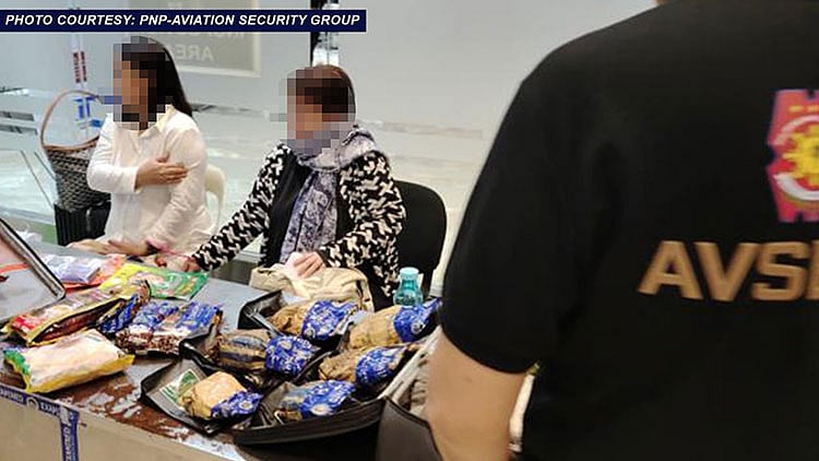 P56.6M shabu seized at NAIA; 2 passengers arrested