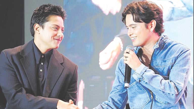 James Reid repeatedly mentions Kathryn Bernardo