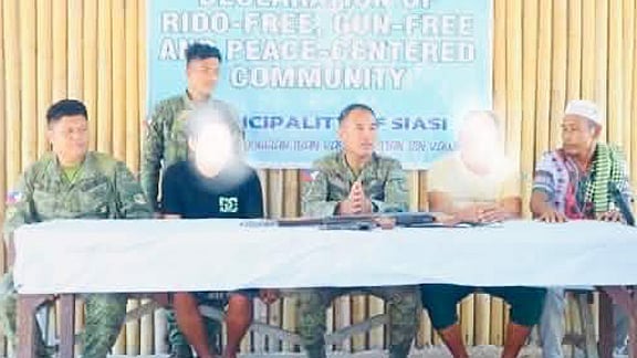 Troops settle dispute in Siasi, Sulu