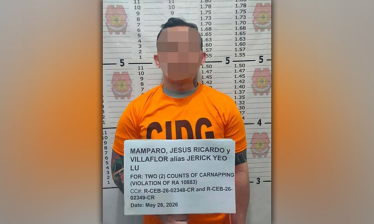 Negosyante nga wanted sa kaso’ng carnapping, sikop