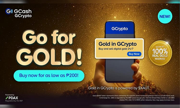 GCash Launches Digital Gold Investing via GCrypto