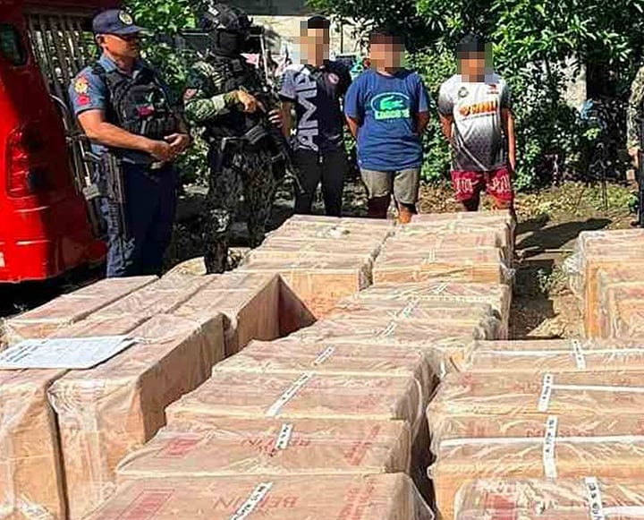 P15.5-M smuggled cigarettes seized in Zamboanga, Barmm