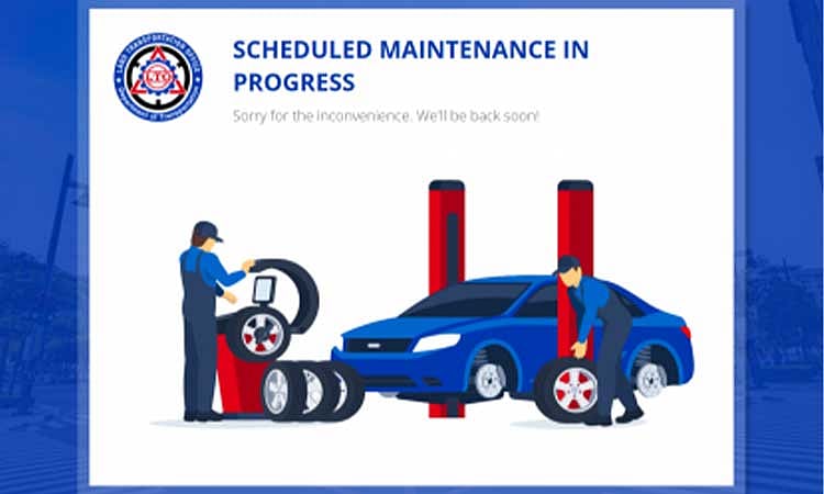 LTO system down, driver's license renewal