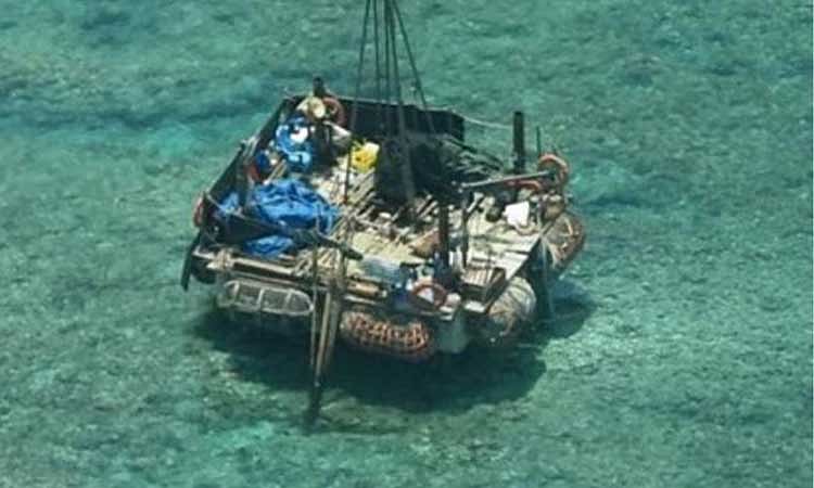 Marcos aware of China structure in Bajo de Masinloc