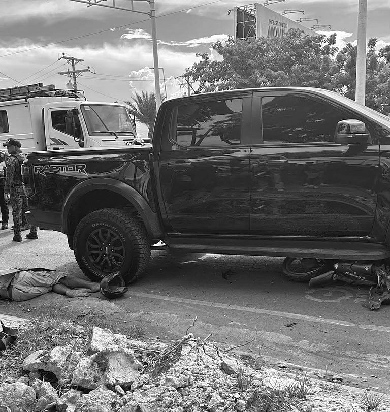 2 dead after motorcycle collides with pickup in Cebu City