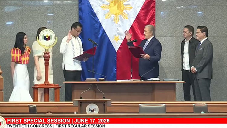 Sherwin Gatchalian formally named as Senate President
