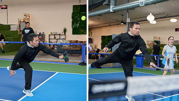 Pacman joins pickleball craze