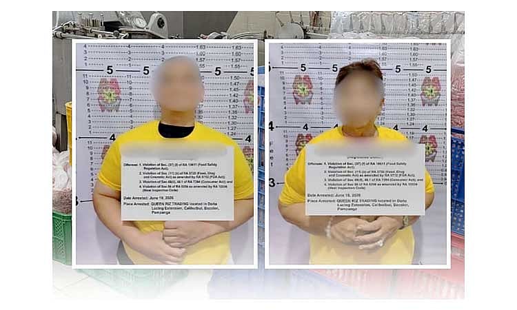 ₱4.5-M expired meat seized in Bacolor town