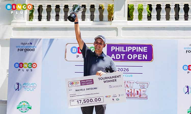 Italy’s Michele Ortolani rules 2026 BingoPlus Philippine
