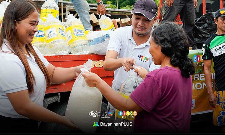 BingoPlus Charity tab effect