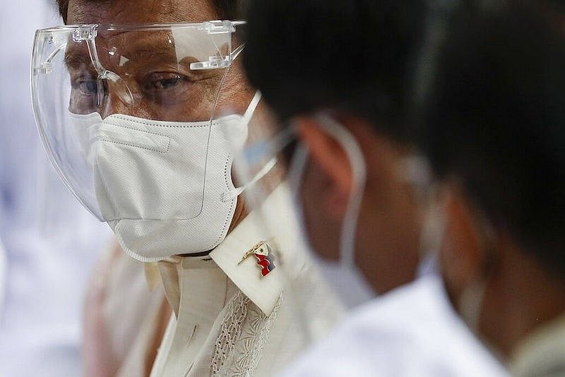 Duterte: Face shield policy only for hospitals