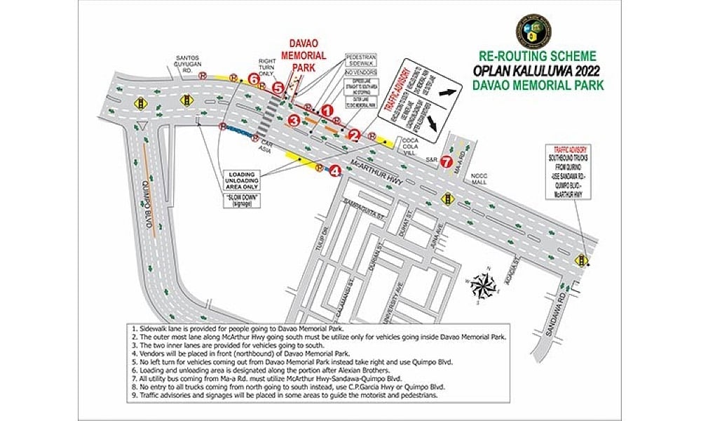 Traffic scheme gihikyad sa Undas