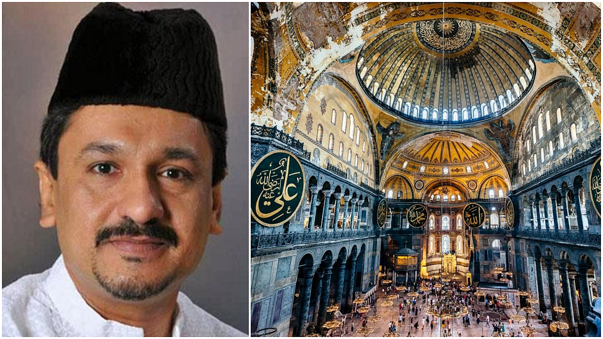 sadiq ali shihab thangal on hagia sophia Friday prayer