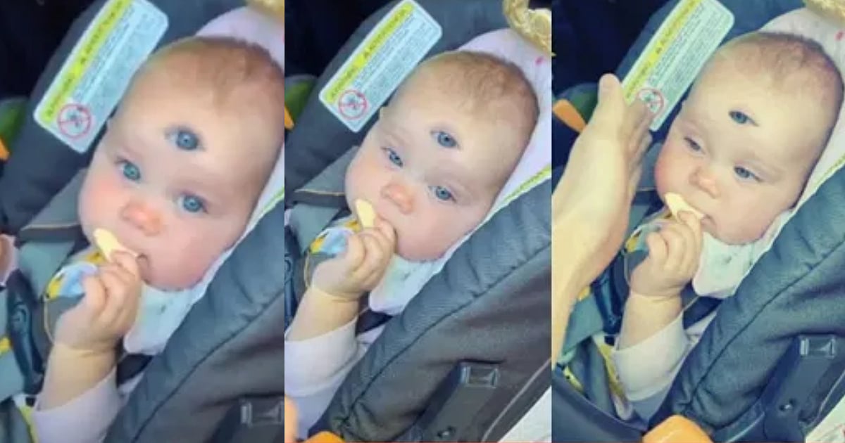 Fact Check, The News About Three Eyed Baby Is Fake