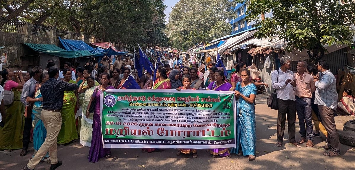 TN midday meal workers withdraw protest after govt promises improved ...