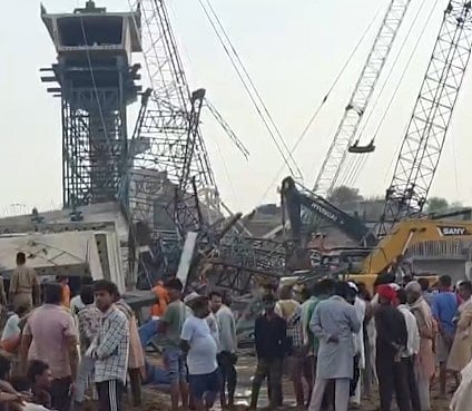 Six killed as under-construction bridge in Hamirpur collapses; CM Yogi ...