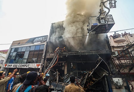 Lucknow fire tragedy: 18 dead after blaze rips through coaching centre