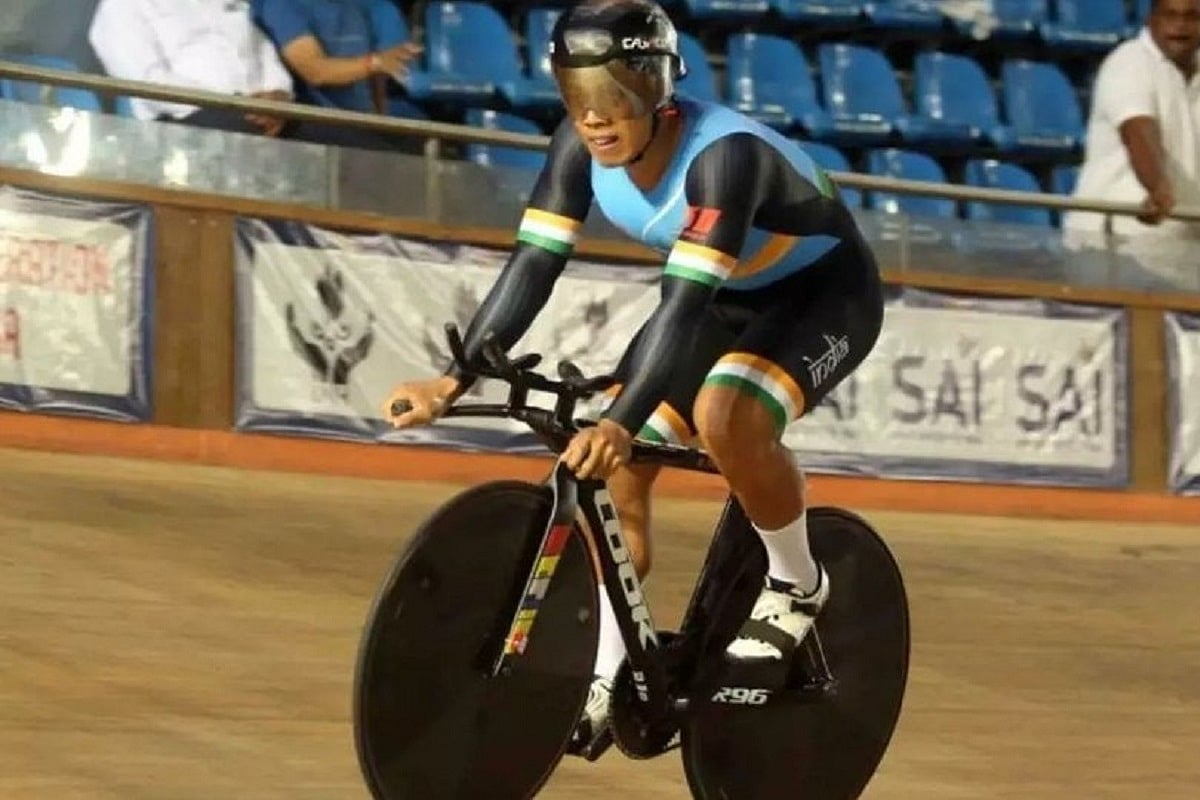 Asian Track Cycling: India's Ronaldo Singh wins silver, sets new ...